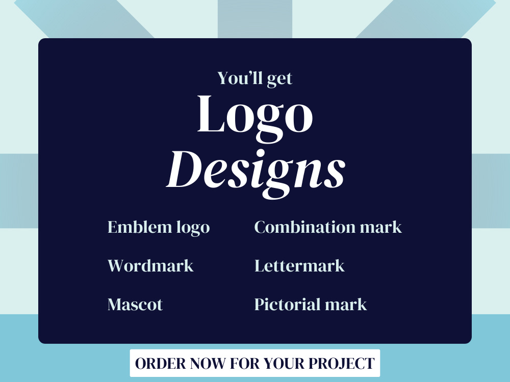 A Unique Combination Mark Logo design for your business | Upwork