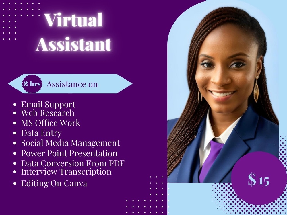 An extensive virtual assistance service | Upwork