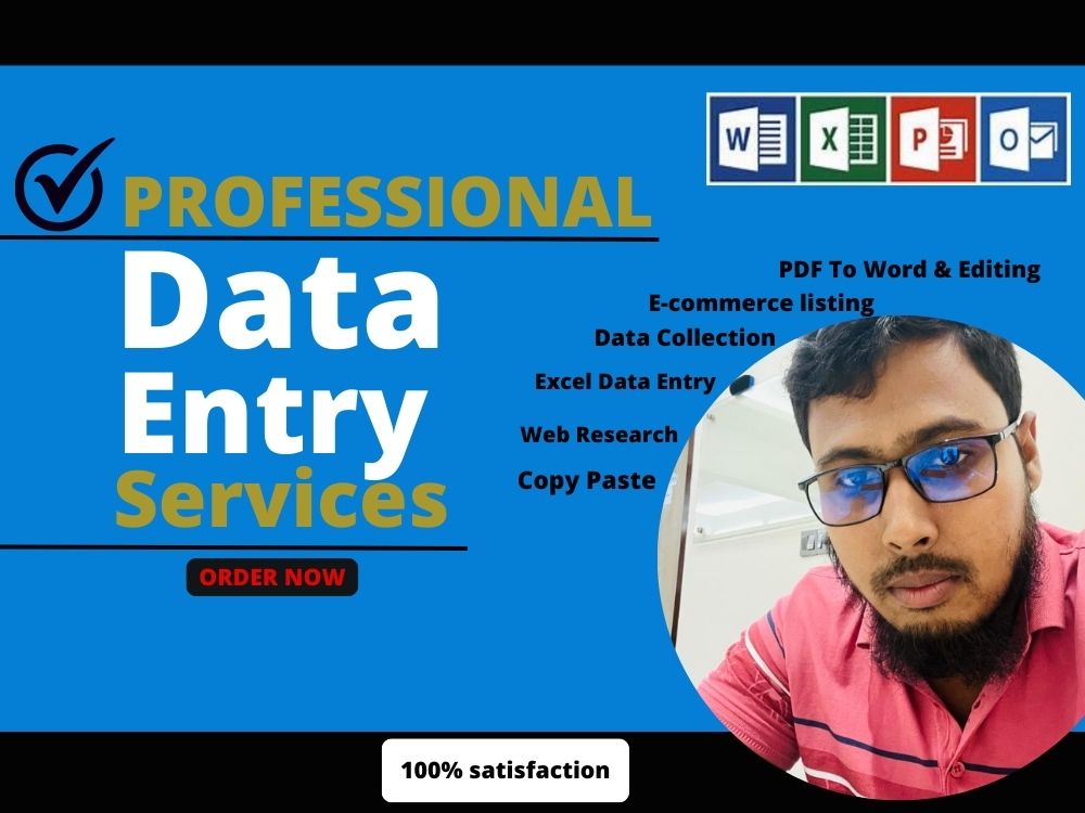 Excel Data Entry Data Collection And Copy Paste Job Or Web Research Upwork