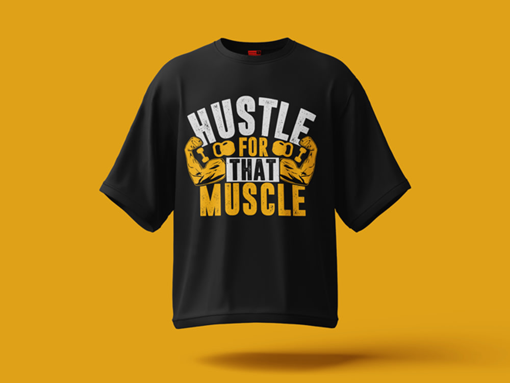Custom Gym T-shirt design | Upwork
