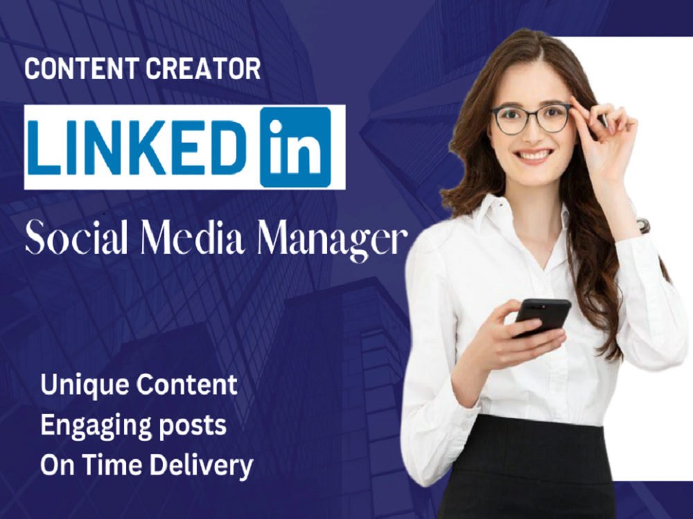 LinkedIn social media manager and content creator | Upwork