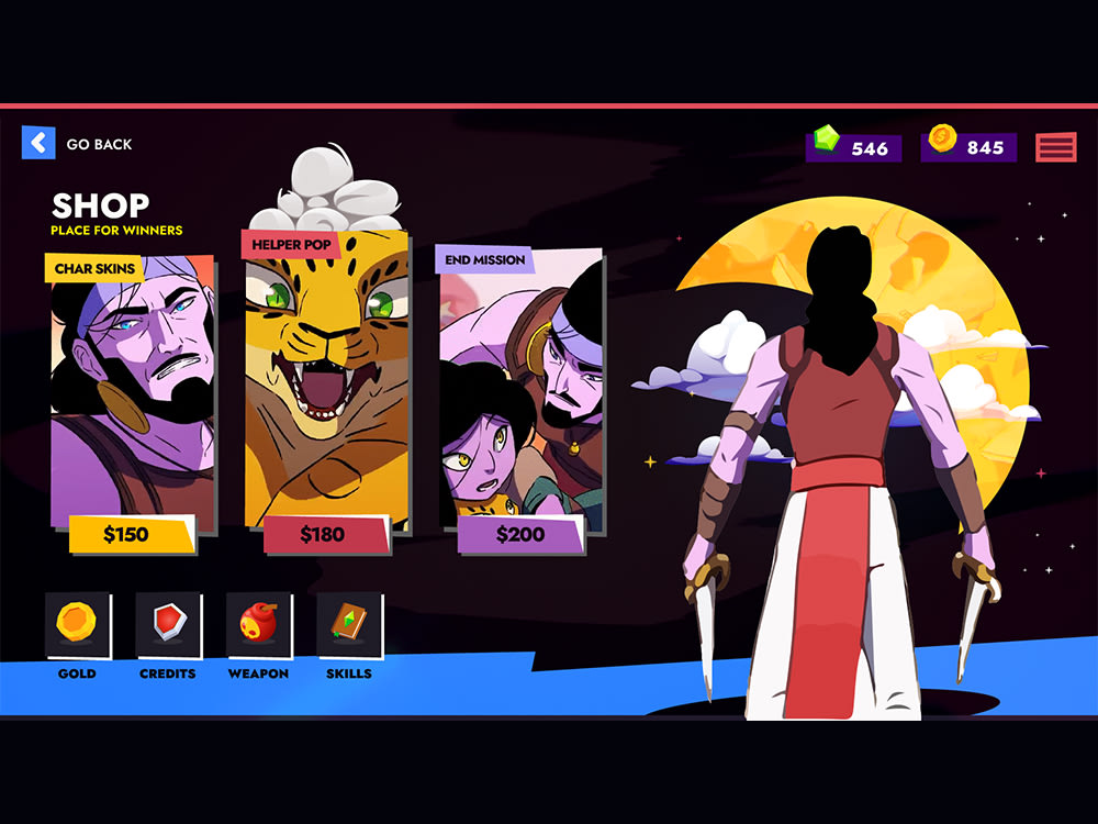 Game UI for your PC, Mobile, and Console Game AAA Style | Upwork