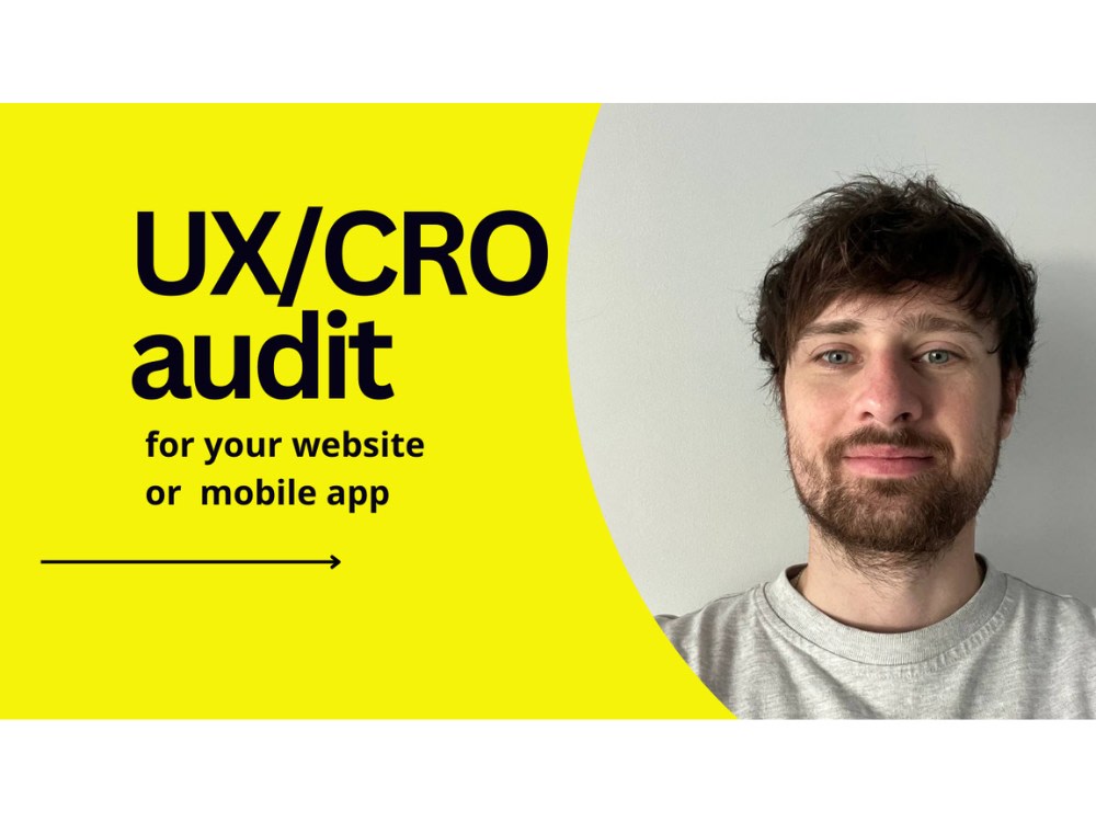 A UX/CRO audit on your website or app | Upwork
