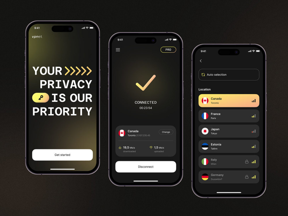 A complete design for VPN business for all os apps | Upwork