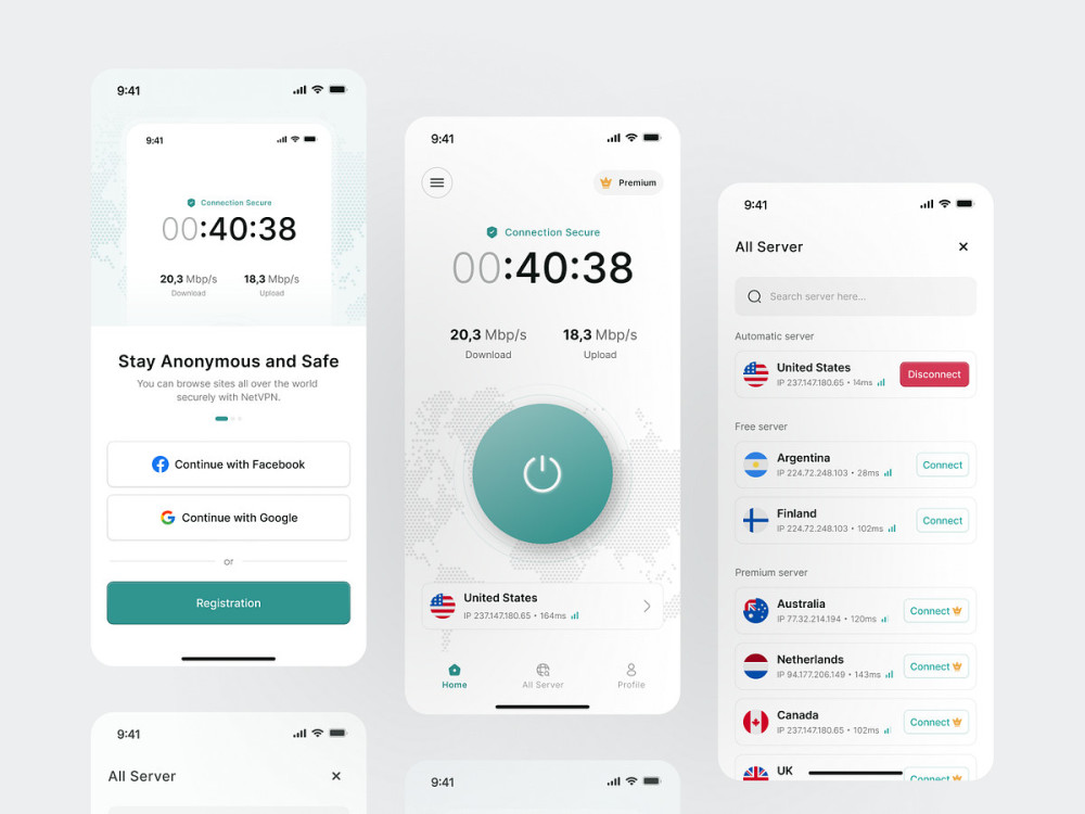 A complete design for VPN business for all os apps | Upwork