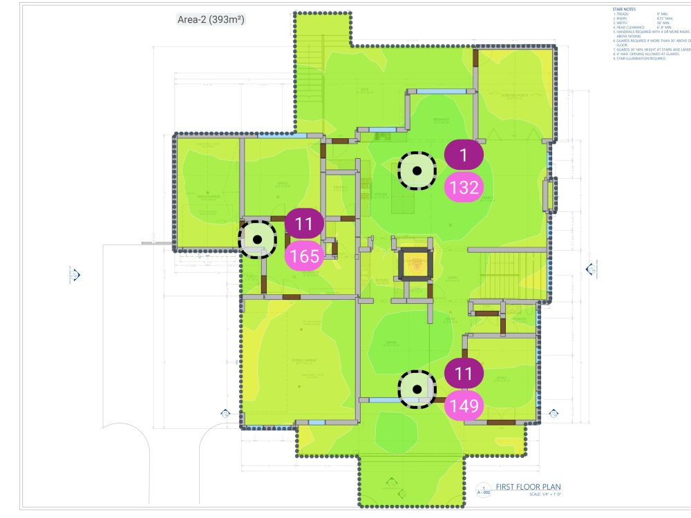 Perfect WIFI Accesspoint Placement Location Plan (Ekahau AI Pro) | Upwork