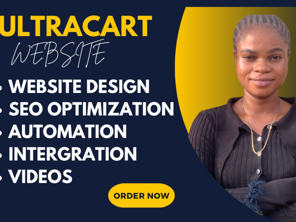 Ultracart Website Design/Setup,Automation & Integration Ecommerce | Upwork