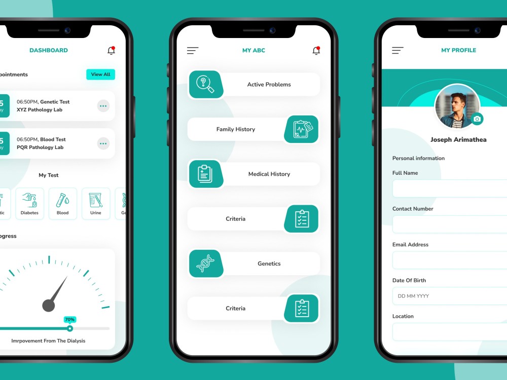 Mobile App screen designs | Upwork