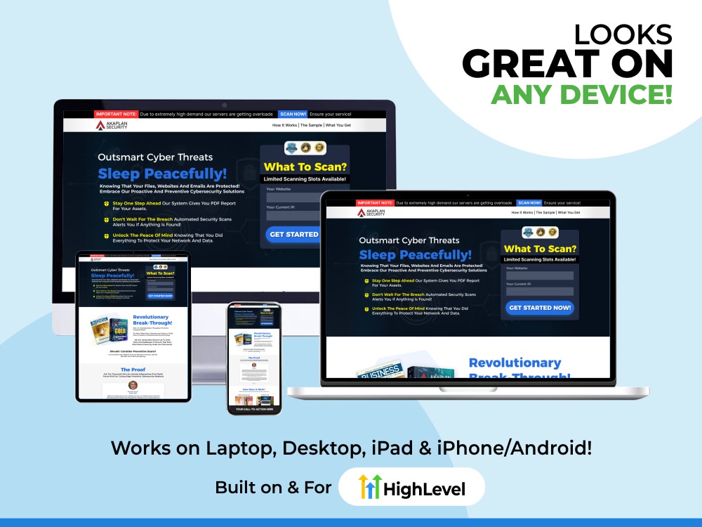 A converting Convertri, Unbounce, Instapage Landing Page | Upwork