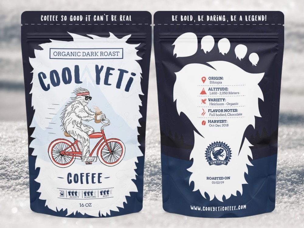 A premium bag, pouch, label, box, jar, tube or any product packaging ...