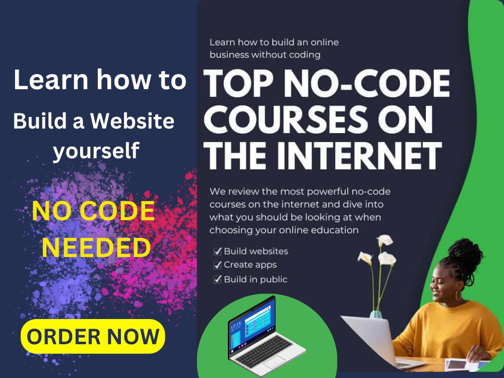 A tailored virtual classes on no code website design | Upwork