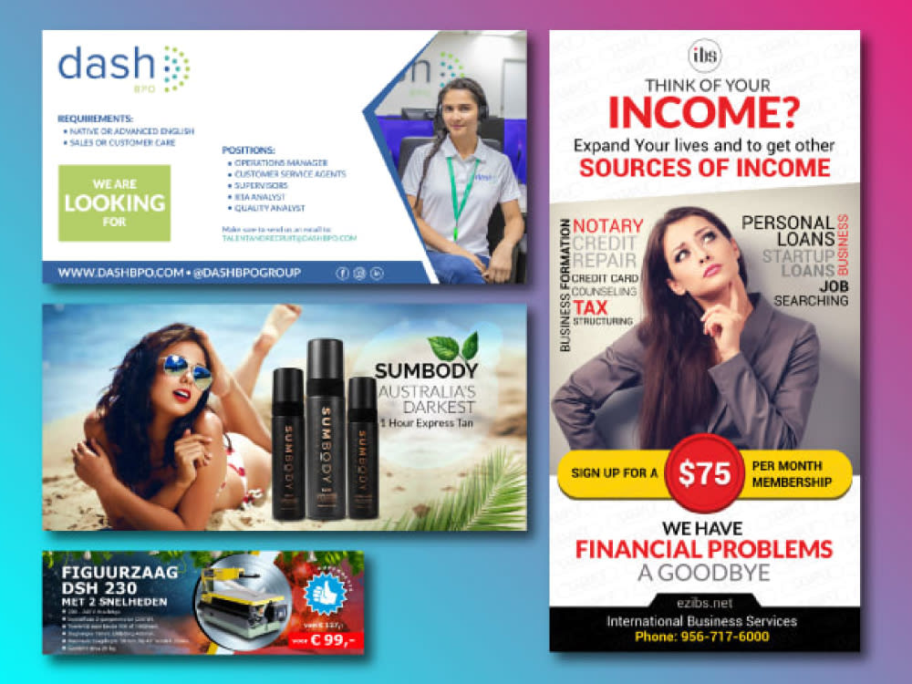 HTML5 animated banner ads that generate more sales | Upwork