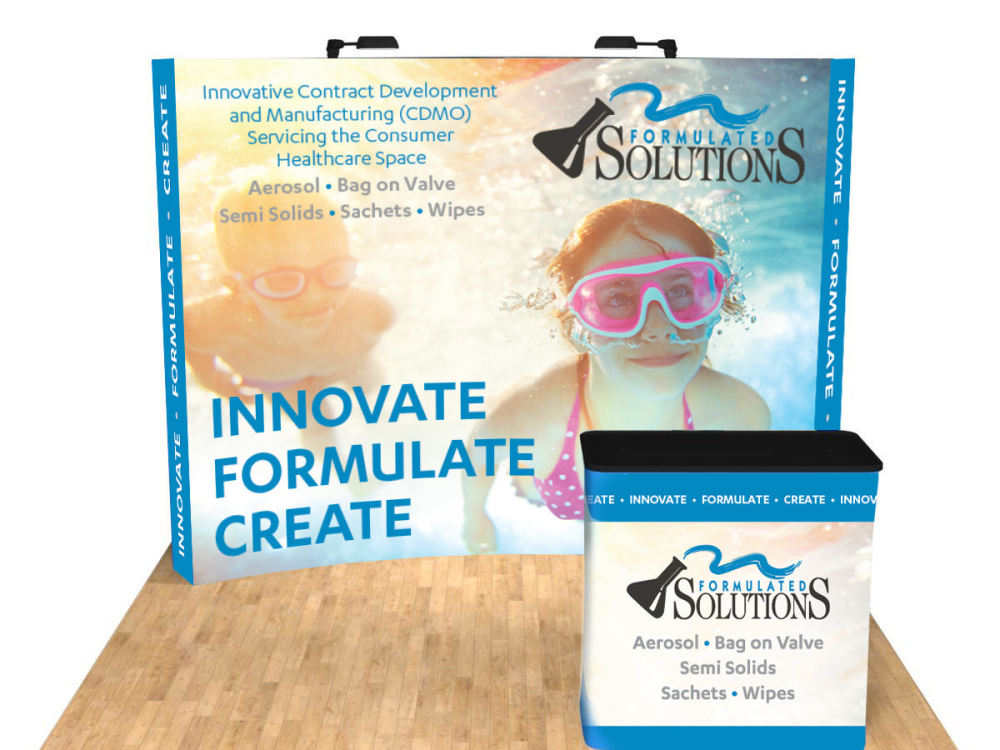 A fantastic trade show booth background design | Upwork