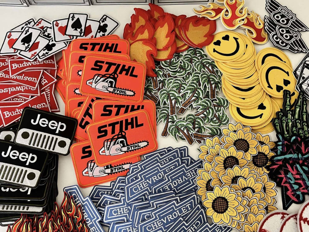 You hat based embroidered patches! | Upwork