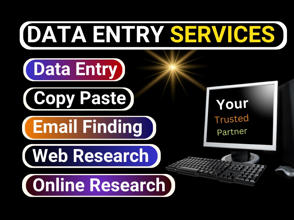 Data Entry Services, Copy Paste, and Online Research by Data Entry Expert | Upwork