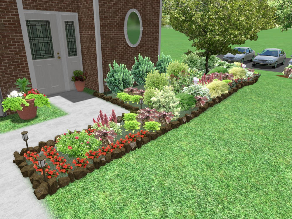 A custom design for small garden plant composition | Upwork