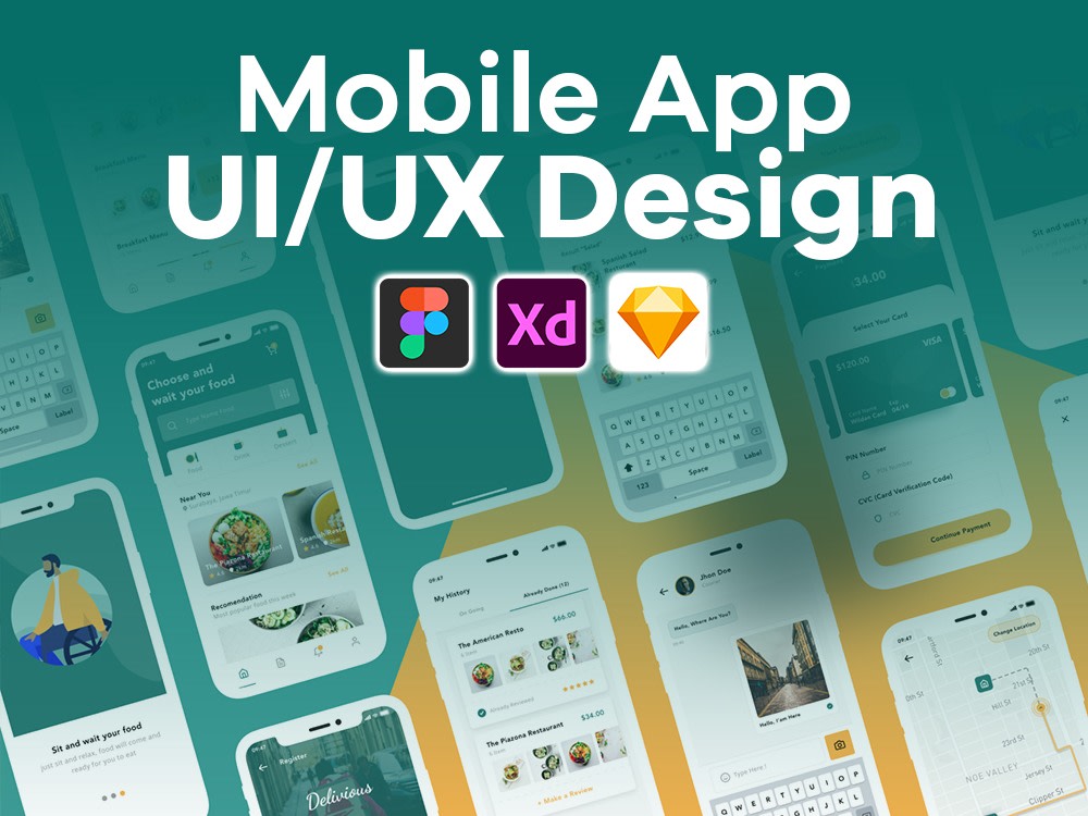 App UI UX Design | App UI Designer | Mobile App UI | Figma Wireframe UI ...