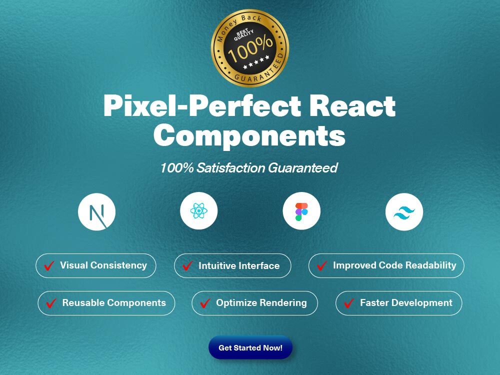 Your design into react components pixel-perfect (10 screens) in 7days | Upwork