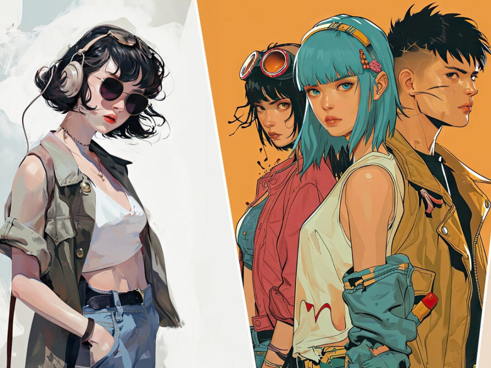 Iconic 3D characters with a vintage twist | Upwork