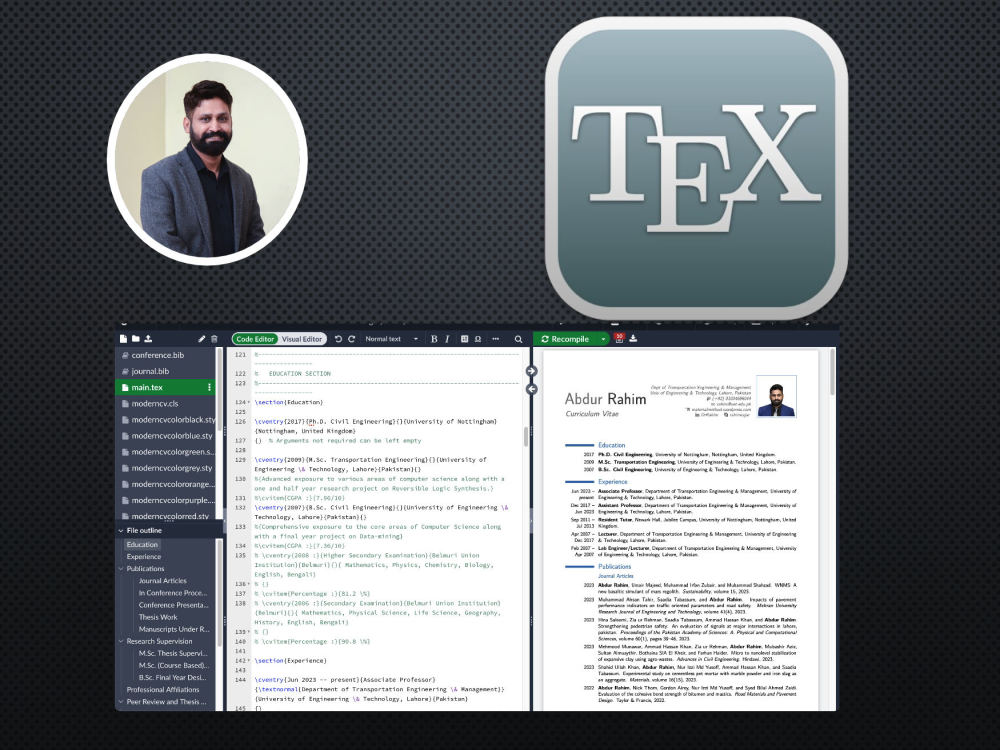 Word/PDF into LaTeX Document using Overleaf or TeXShop! | Upwork