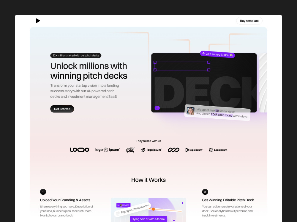 Framer landing page no-code development | Upwork