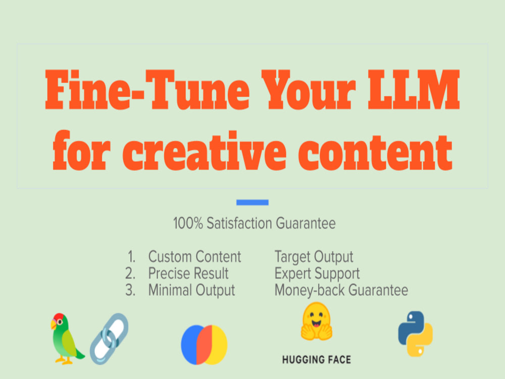 Your LLM Fine-Tuned AI Model for data Generation - Excellent work 100% ...