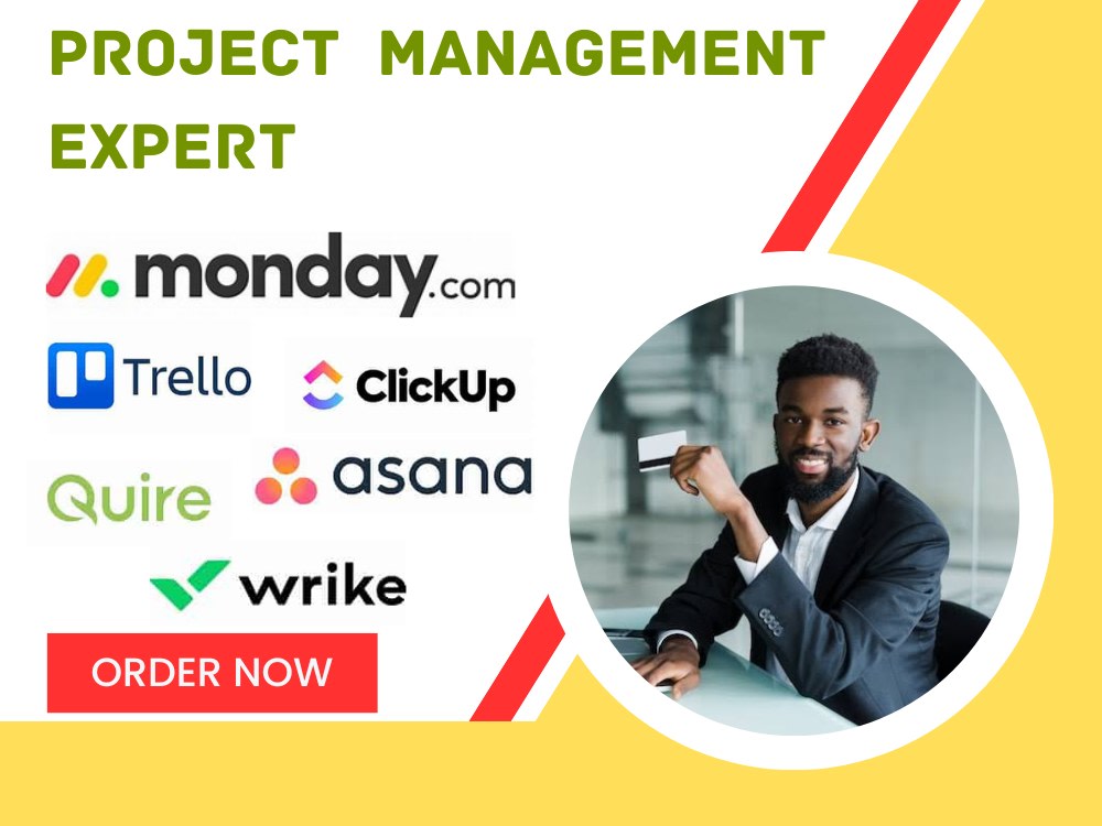 Monday.com clickup asana trello quire wrike Basecamp Jira Freedcamp setup | Upwork