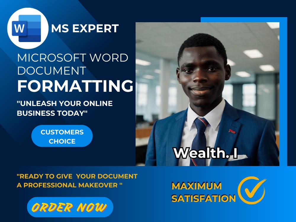 Professional Microsoft Word Document Formatting | Templates, | Upwork