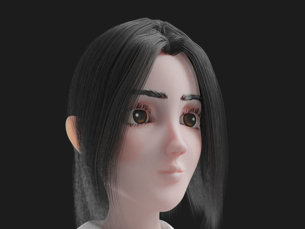 Beautiful 3D Character in Blender or Maya | Upwork