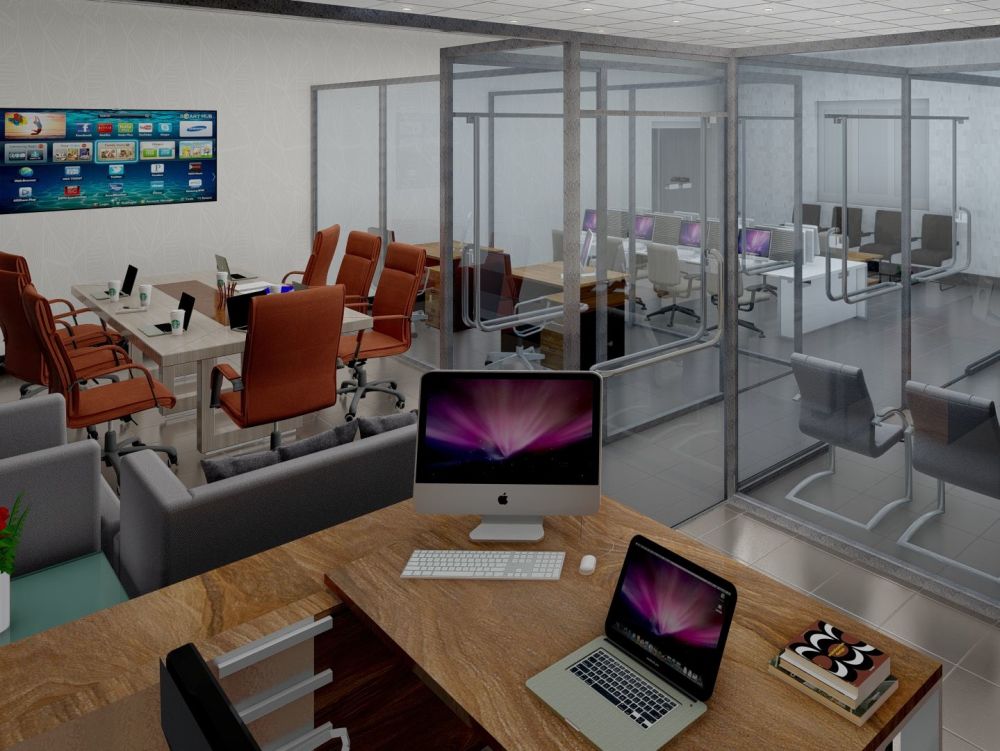 Office interior furniture space design in AutoCAD | Upwork