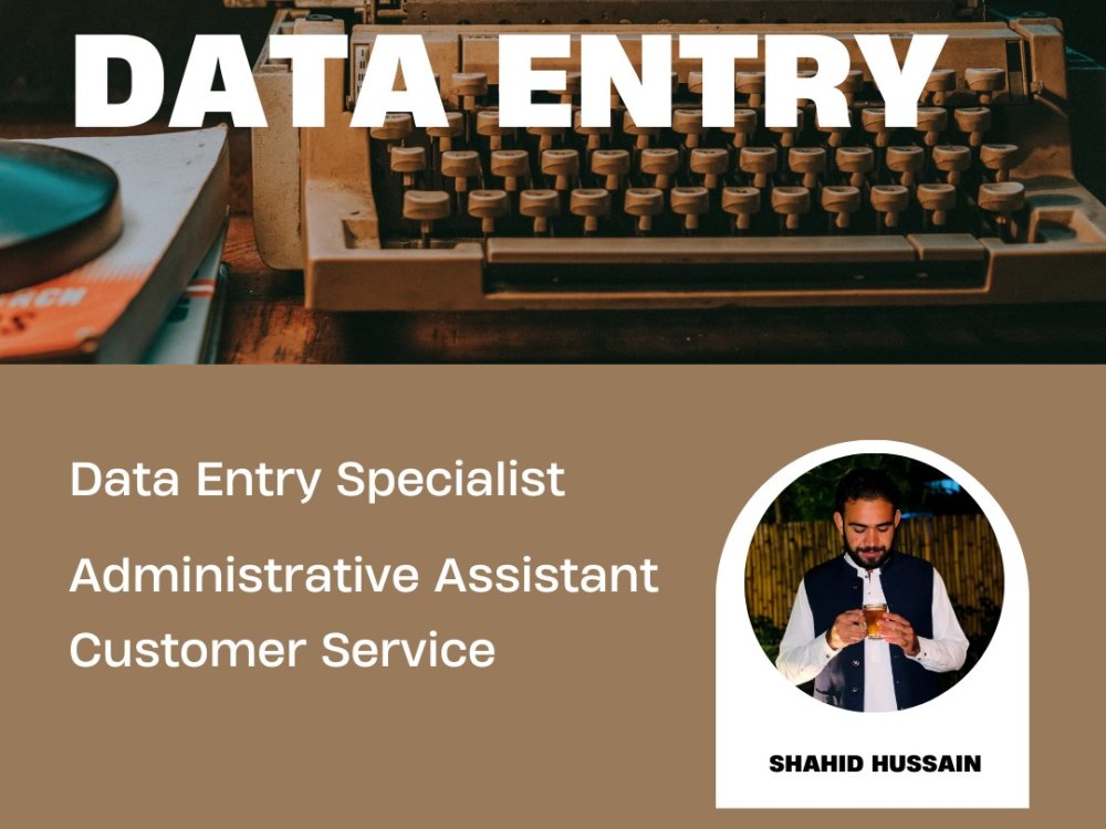 An Administrative Assistant | Customer Service & Data Entry Specialist ...