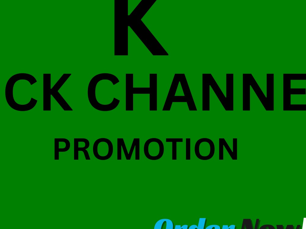 An organic kick channel promotion to boost your channel | Upwork