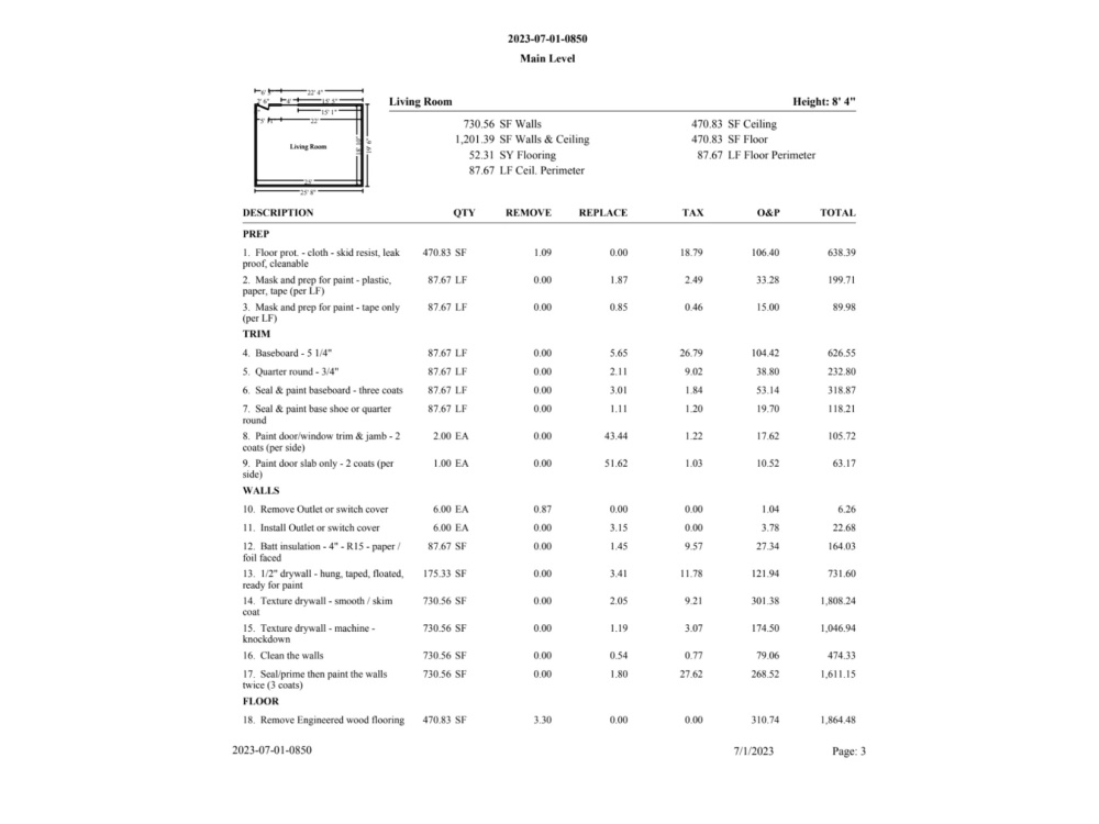 Xactimate supplement and damaged insurance claim estimates | Upwork