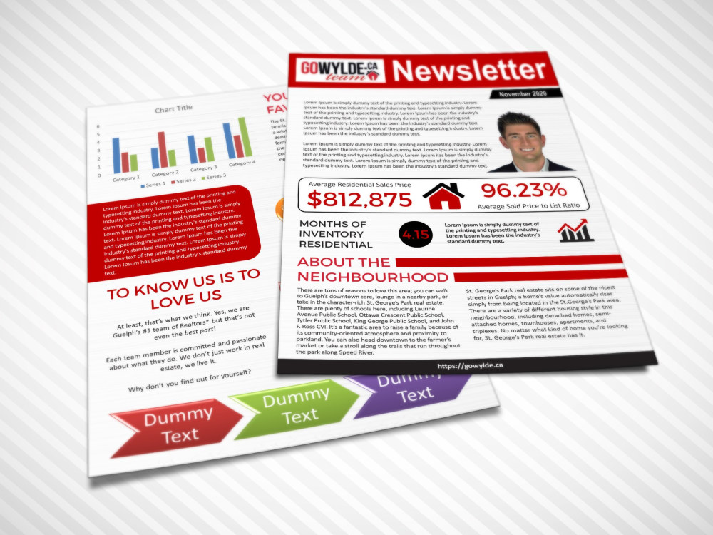An Editable and Print-Ready Newsletter / Newspaper / Magazine | Upwork