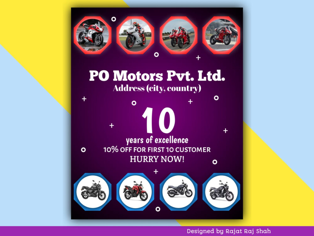 A perfect Poster for your brand or items | Upwork