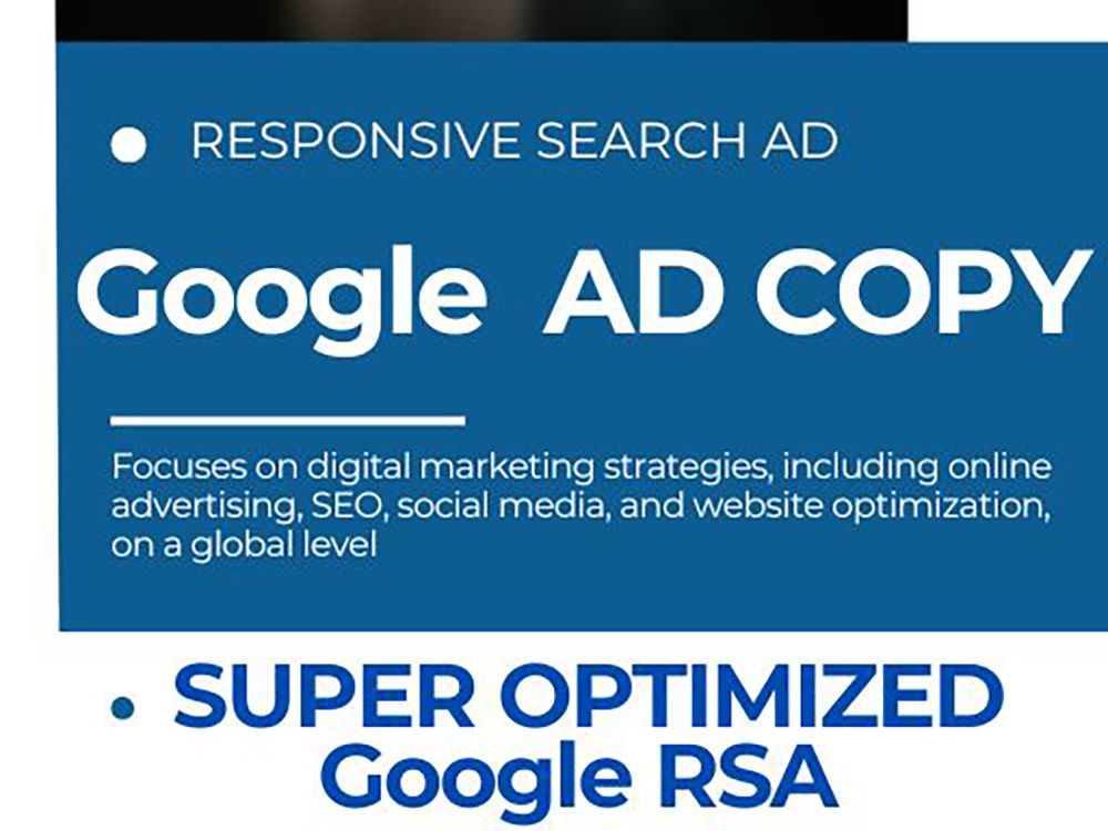 Super optimized Google Responsive Search Ad copy | Upwork
