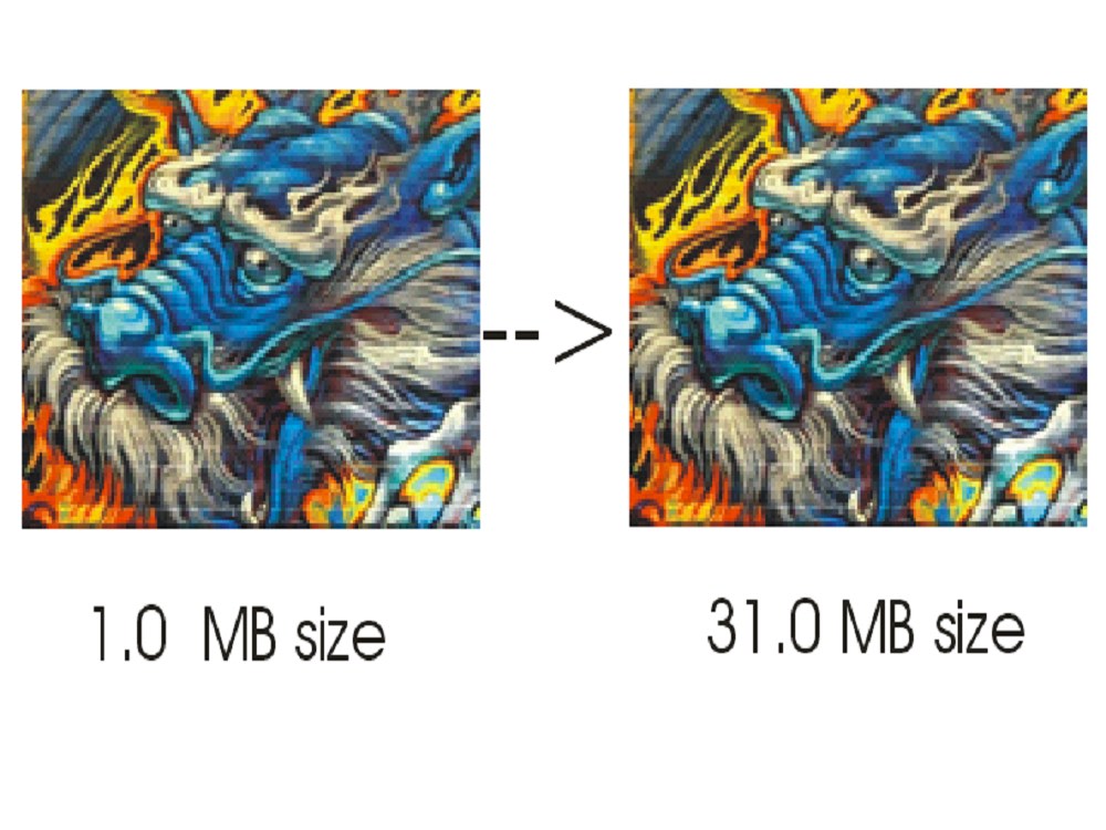 . Image Resize from 100kb or 1MB to and up to 30MB size for Print on ...