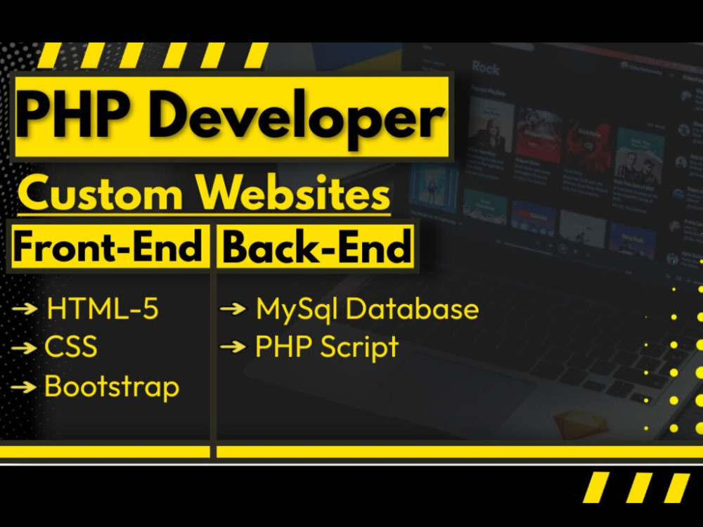 Custom Responsive Website Using ,Html,CSS,Bootstrap,php and mysql | Upwork Custom Responsive Website Using ,Html,CSS,Bootstrap,php and mysql | Upwork