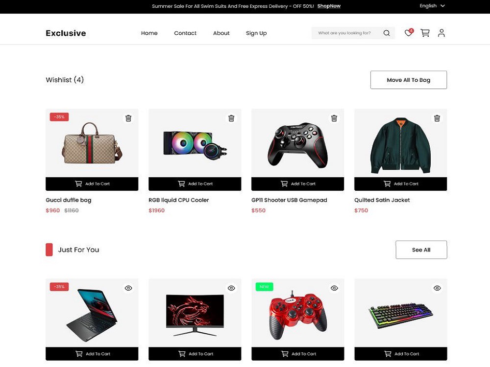 Professional E-Commerce Website UI/UX Design | Upwork Professional E-Commerce Website UI/UX Design | Upwork