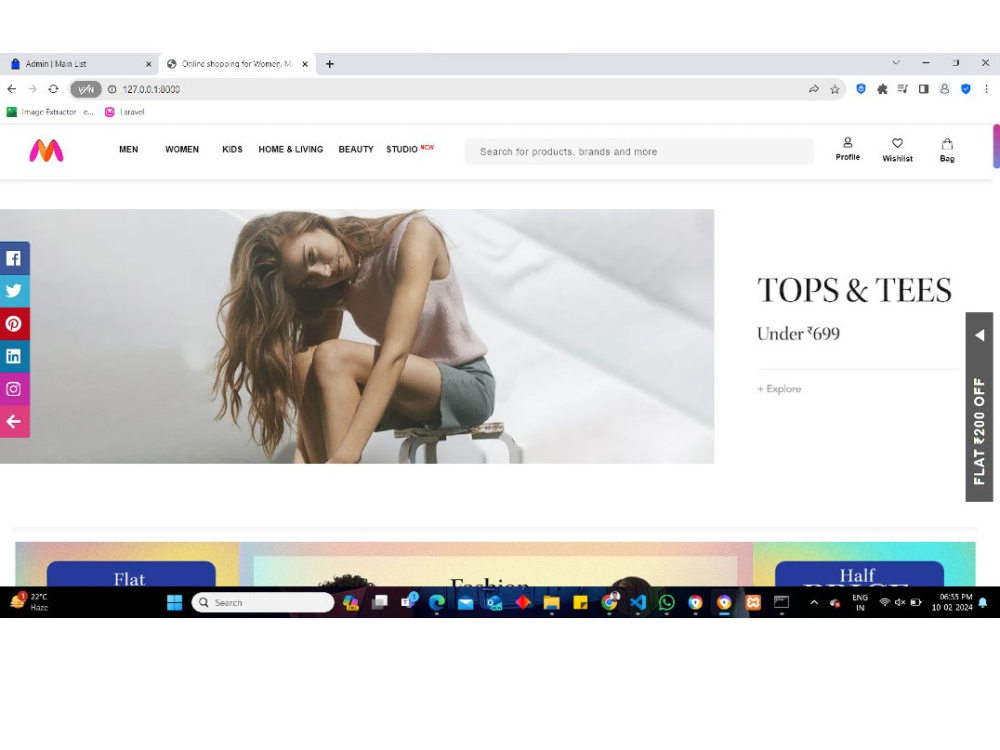 Full-Stack E-Commerce Website: Expert Development with Laravel | Upwork