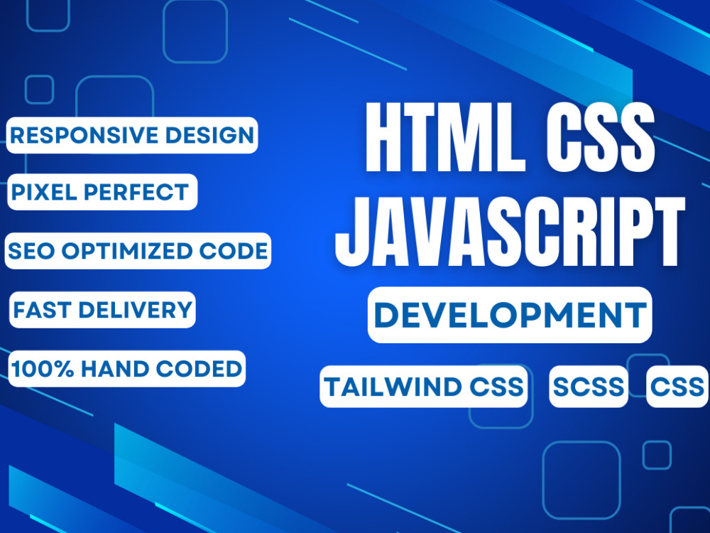 Html Css And Javascript Developer Front End Developer Upwork 3158