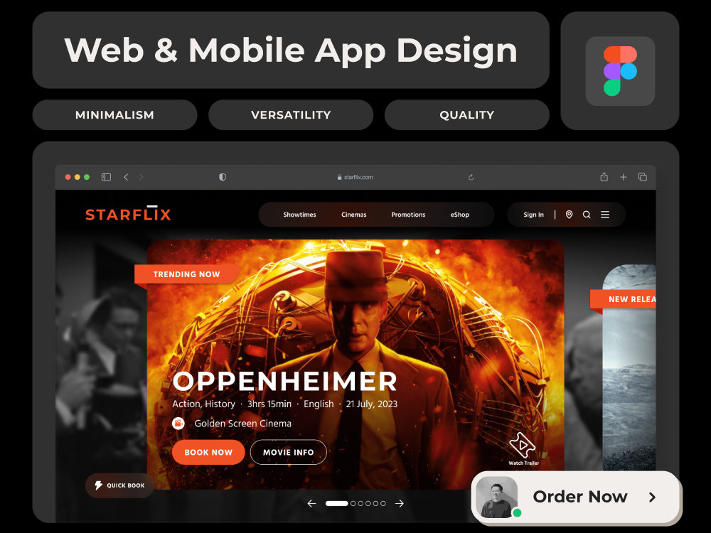 Minimalist Website/ Landing Page/ Mobile App UI UX Design in Figma | Upwork