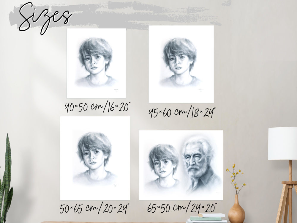 A hand-painted portrait from your photo. | Upwork