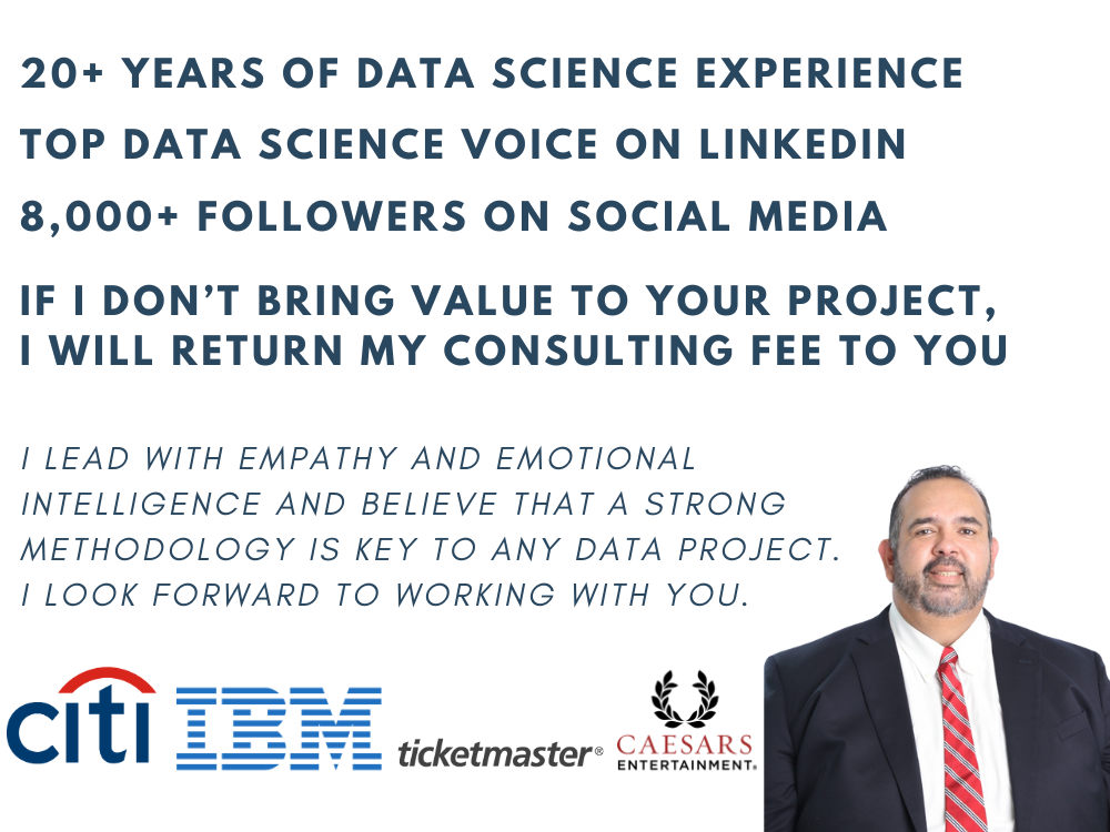 A Gen AI, ChatGPT, Machine Learning or Data Science Consult & Mentoring | Upwork