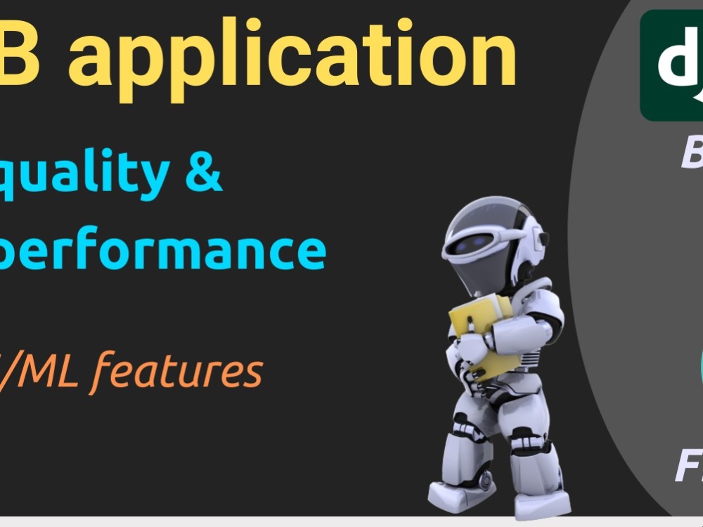 High-performing and secure web application built with Django and Next.js. | Upwork