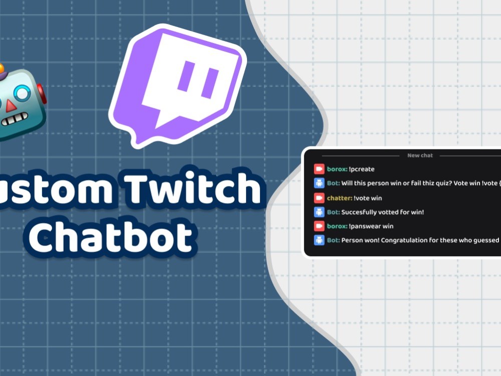 A fantastic twitch bot. | Upwork