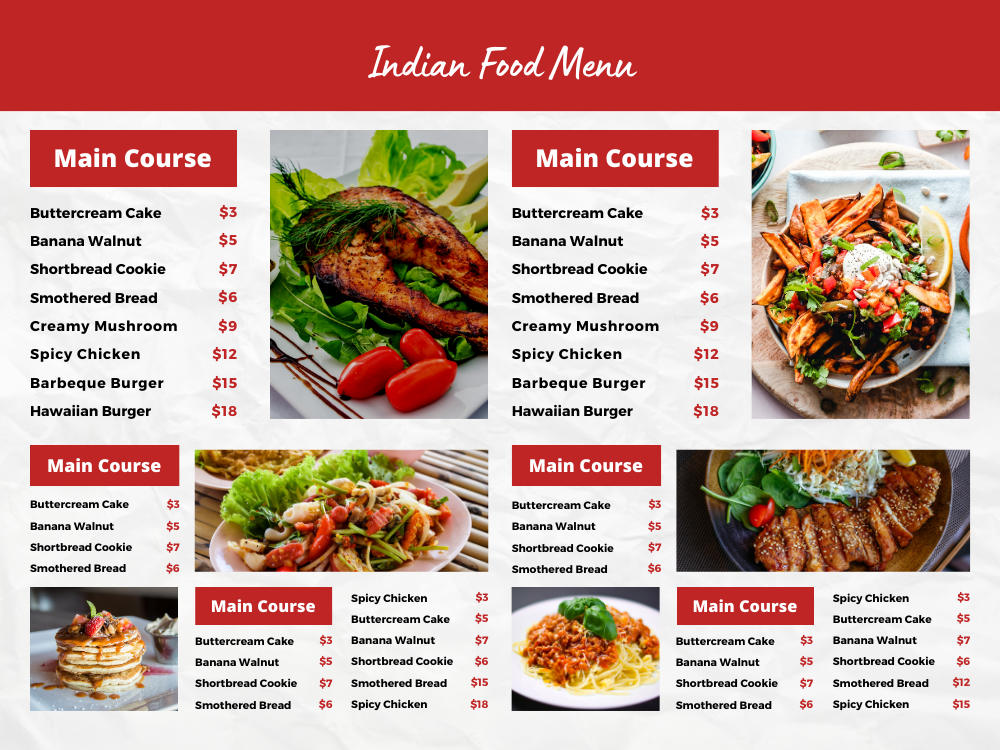 EYE-CATCHING RESTAURANT MENU / FLYER DESIGN | Upwork