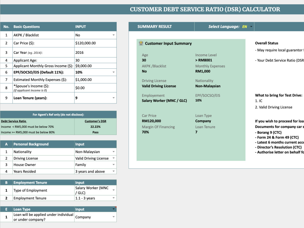 Commission calculator and custom invoice templates with complex formula ...