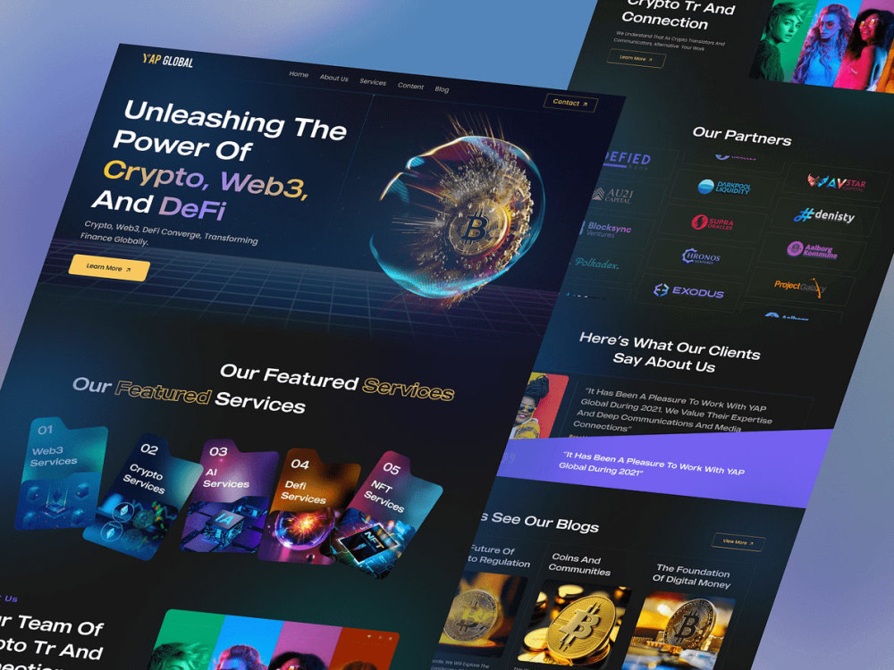 Website UI UX design in Figma | Upwork