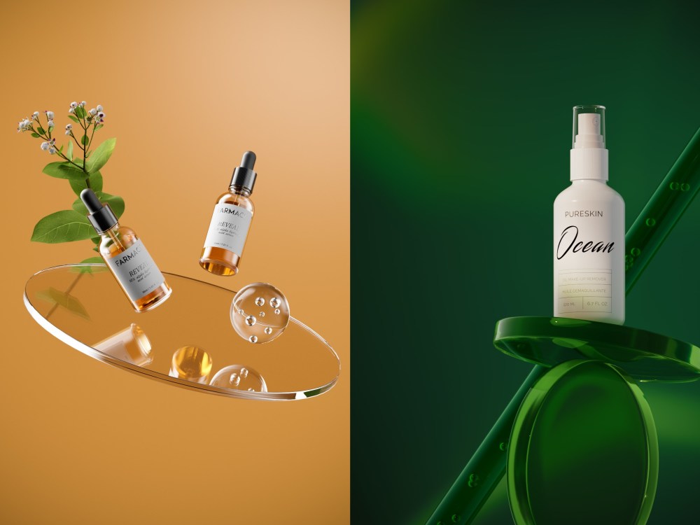 Realistic 3D cosmetic product rendering for amazon or website | Upwork